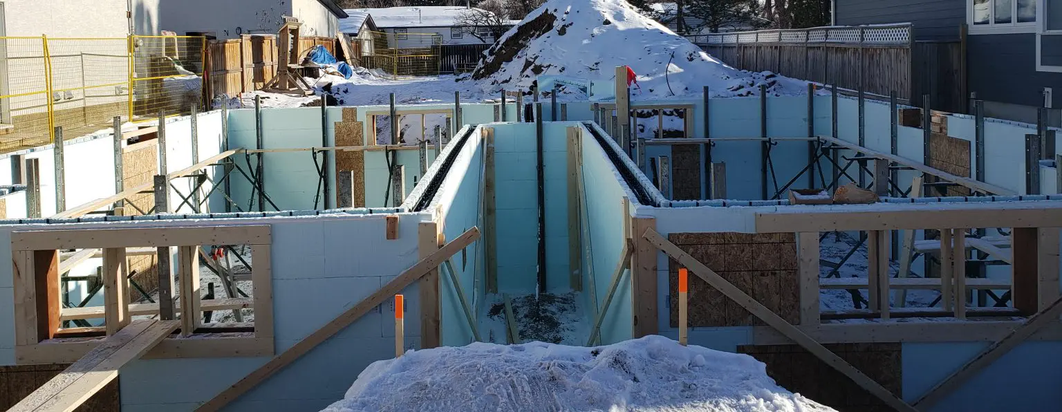 ICF Installation - Prairie ICF